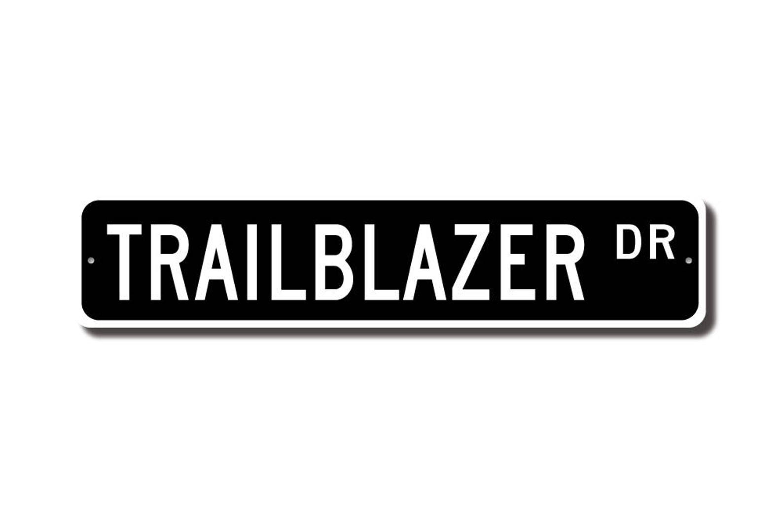 Trailblazer Chevrolet Trailblazer Sign Chevrolet Trailblazer - Etsy