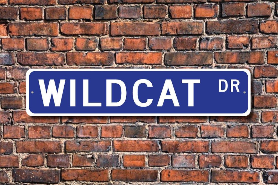 Wildcat, Wildcat Gift, Wildcat Sign, Wildcat Decor, Wildcat Lover ...