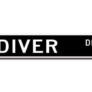 Diver, Diver Gift, Diver Sign, Gift for Diver, Sports, Swimming Pool ...