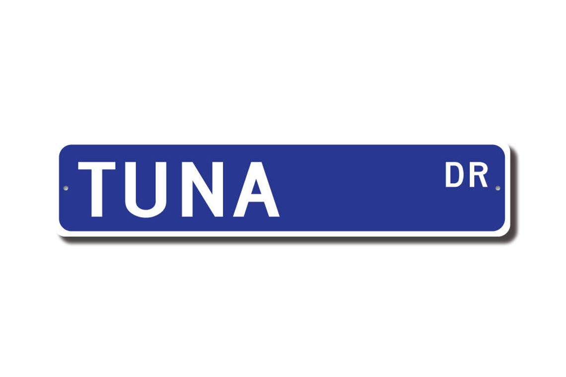 Tuna Tuna Gift Tuna Sign Tuna Decor Tuna Lover Saltwater | Etsy