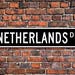 Netherlands, Netherlands Gift, Netherlands Sign, Souvenir Sign ...