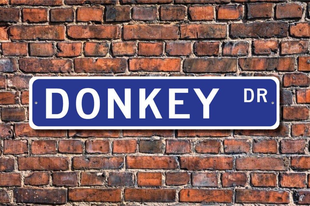 Donkey, Donkey Gift, Donkey Sign, Donkey Decor, Donkey Expert, Donkey ...