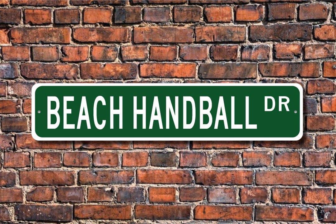 Beach Handball, Beach Handball Gift, Beach Handball Sign, Beach ...
