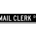 Mail Clerk, Mail Clerk Gift, Mail Clerk Sign, Post Office, Postal ...