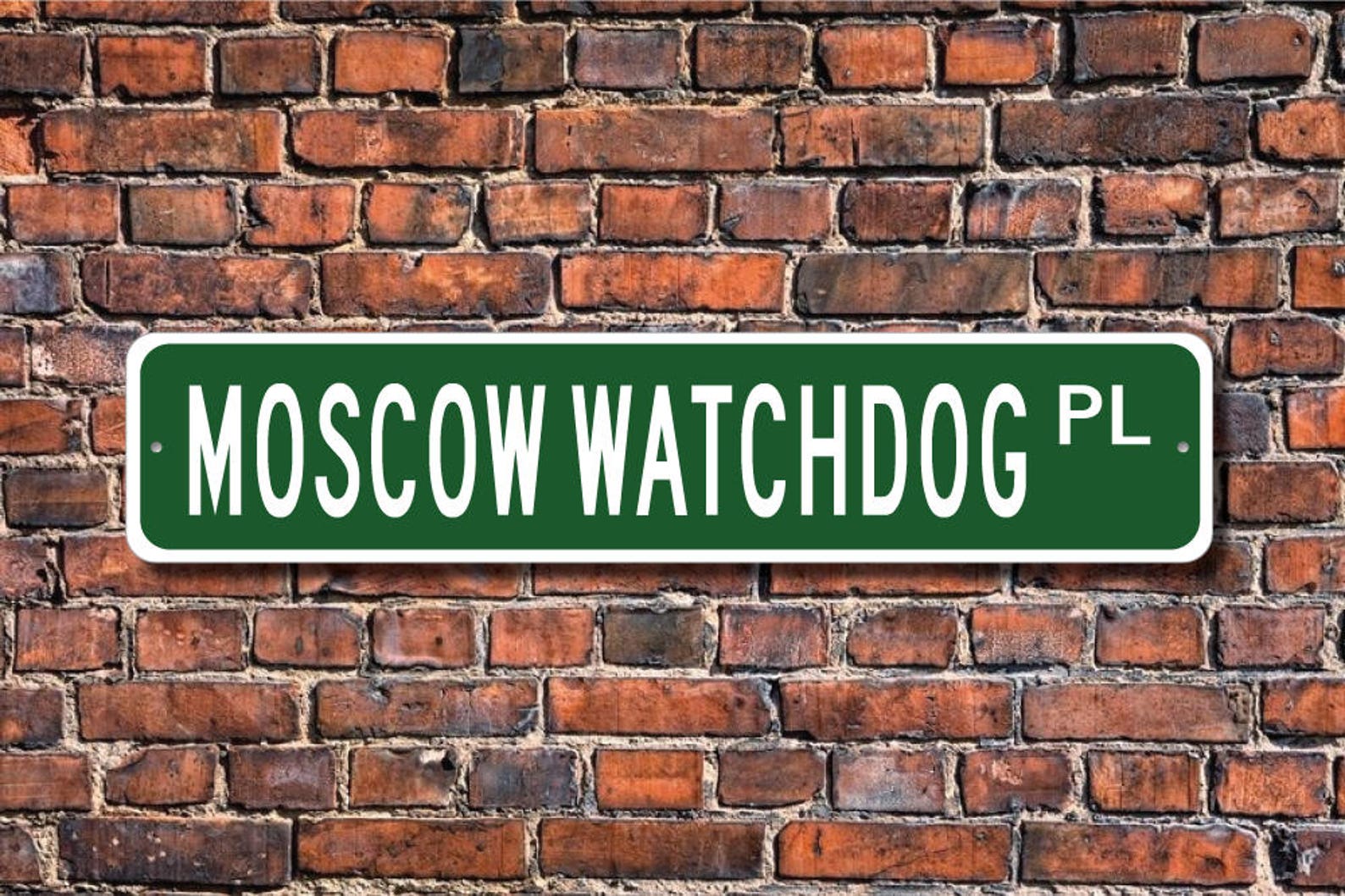 Moscow Watchdog Moscow Watchdog Sign Moscow Watchdog Lover - Etsy