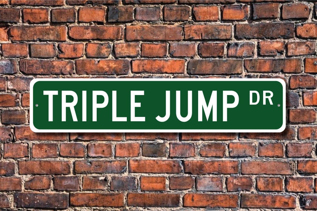 Triple Jump, Triple Jump Sign, Triple Jump Fan, Triple Jump Competitor ...