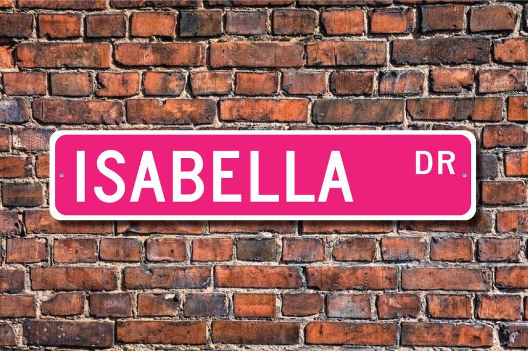 Isabella, Isabella Sign, Isabella Gift, Isabella Lover, Child Gift ...