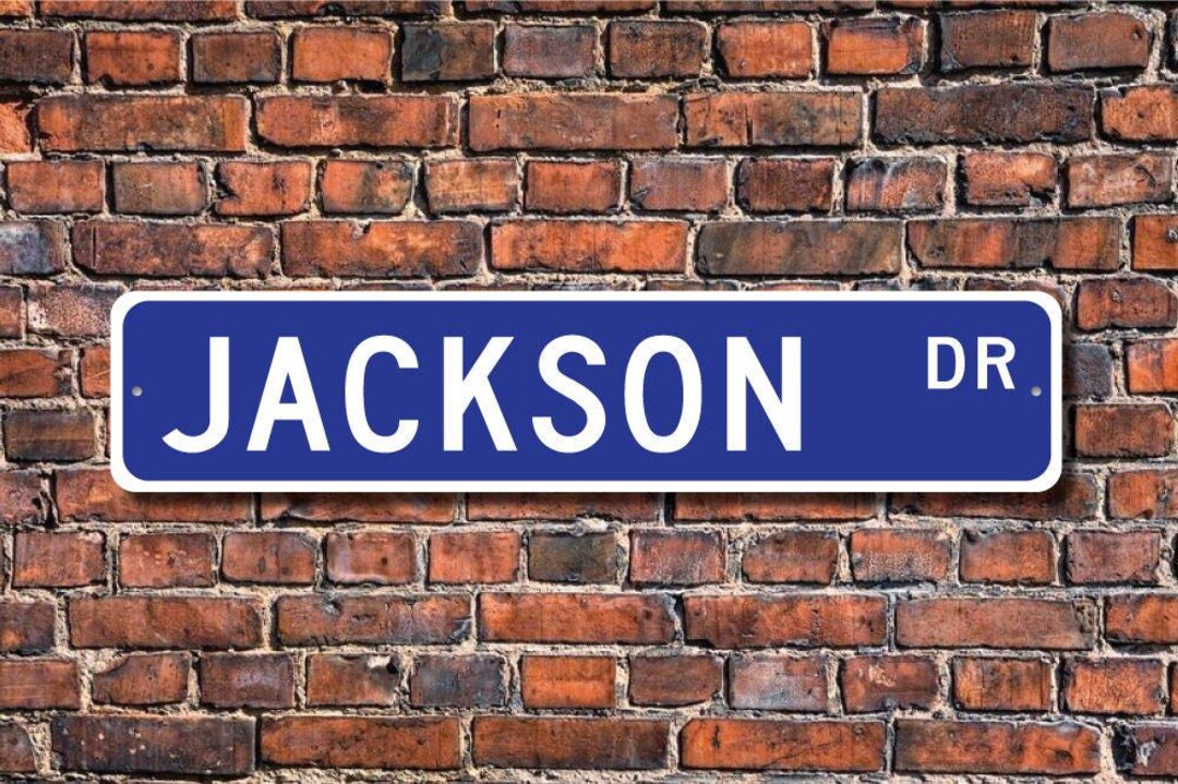 Jackson, Jackson Sign, Jackson Fan, Jackson Decor, Child Gift ...