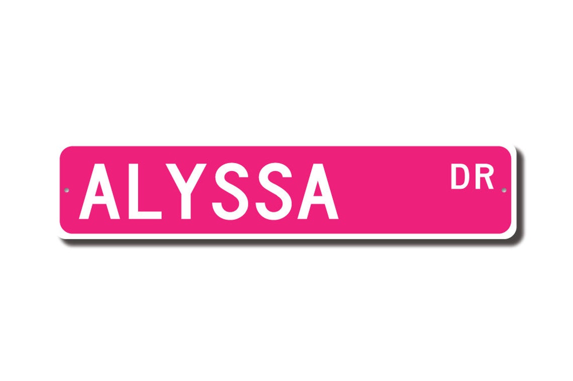 Alyssa Alyssa Sign Alyssa Lover Alyssa Gift Child Gift - Etsy