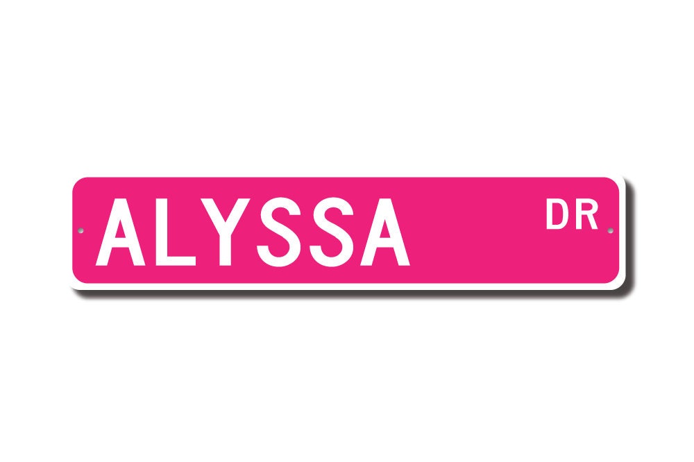Alyssa Alyssa Sign Alyssa Lover Alyssa Gift Child Gift - Etsy