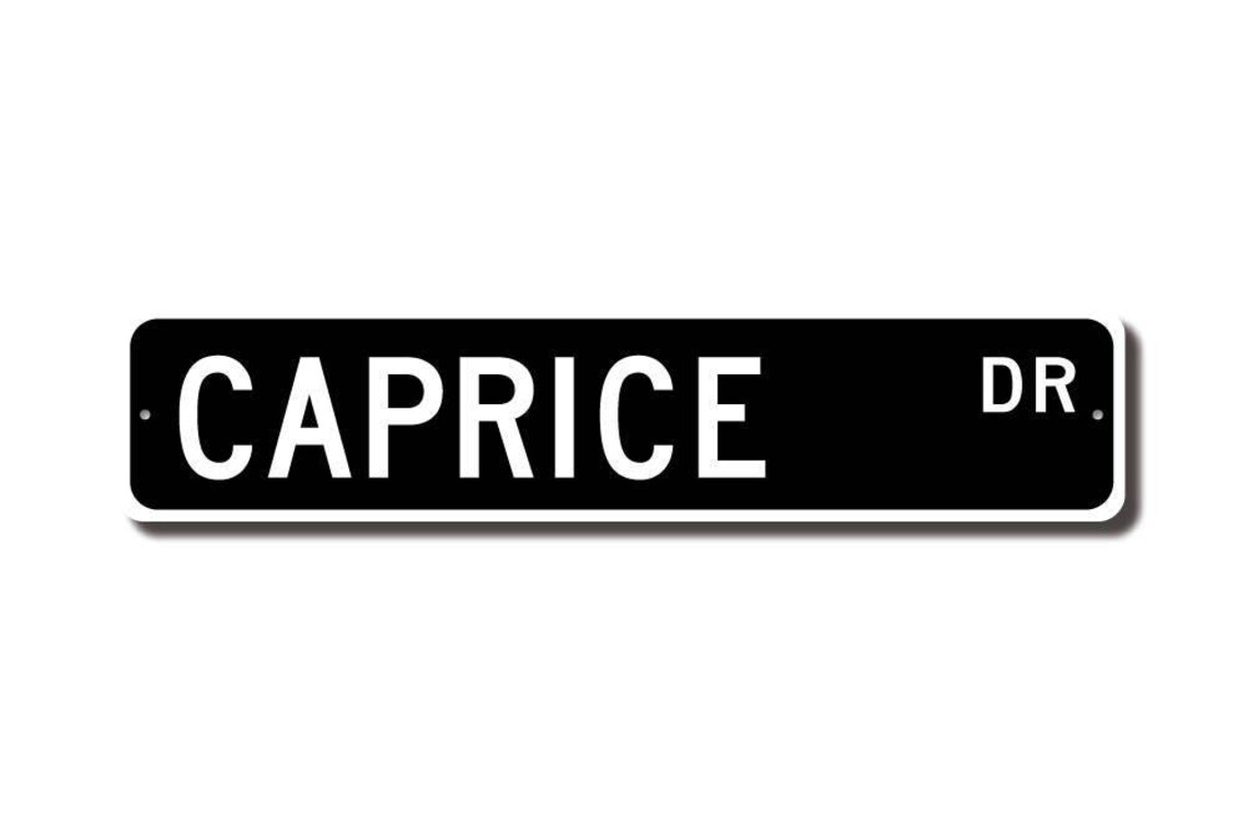 Caprice, Chevrolet Caprice Sign, Chevrolet Caprice Owner Gift ...