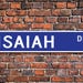Isaiah, Isaiah Sign, Isaiah Fan, Isaiah Decor, Child Gift, Grandchild ...