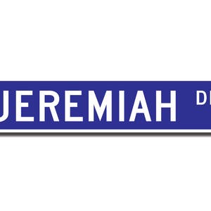 Jeremiah Jeremiah Sign Jeremiah Fan Jeremiah Decor Child - Etsy