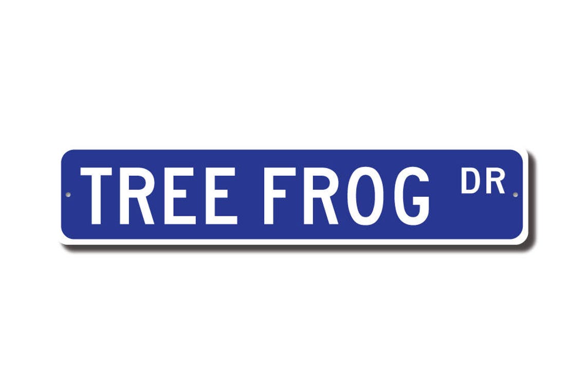Tree Frog Tree Frog Gift Tree Frog Sign Tree Frog Decor - Etsy