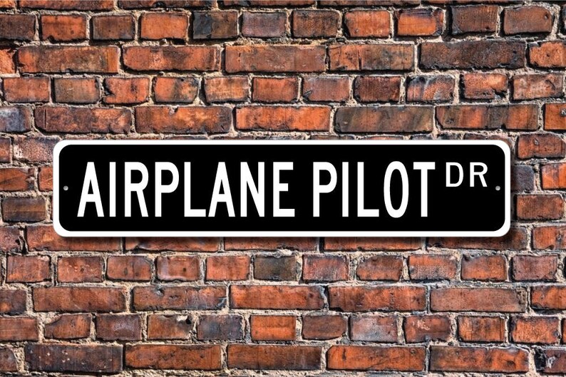 Airplane Pilot Airplane Pilot Gift Airplane Pilot Sign - Etsy
