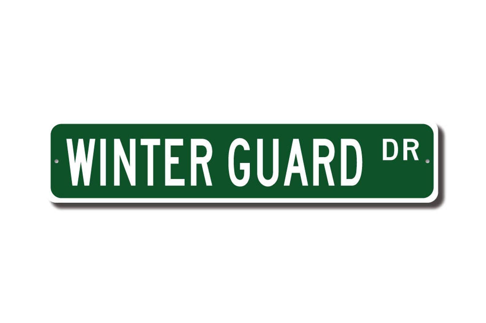 Winter Guard Winter Guard Sign Winter Guard Participant - Etsy