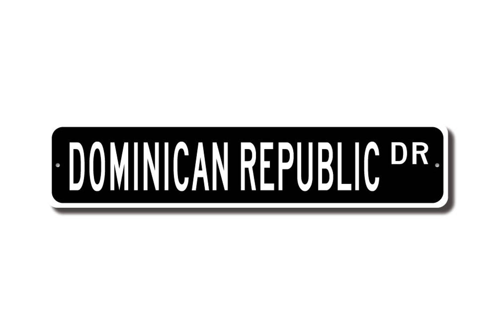 Dominican Republic Sign Dominican Republic Decor Dominican - Etsy