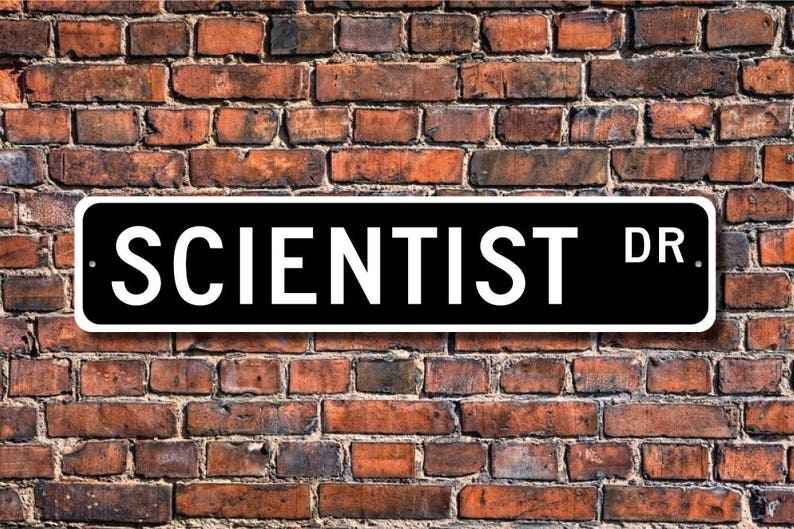 Scientist Scientist Gift Scientist Sign laboratory worker | Etsy
