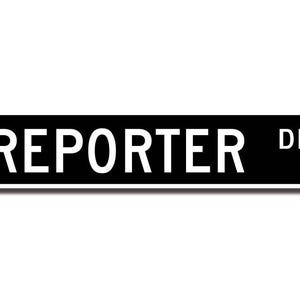 Reporter, Reporter Gift, Reporter Sign, Newspaper Reporter, Television ...