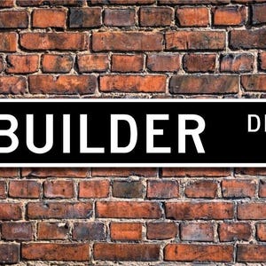 Builder, Builder Gift, Builder Sign ,builder Decor, Contractor Gift, Contractor Sign, Custom ...