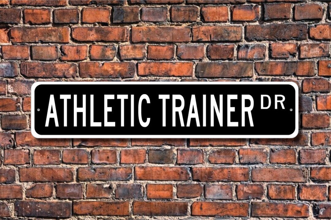Athletic Trainer, Athletic Trainer Gift, Athletic Trainer Sign ...