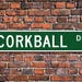 Corkball Corkball Sign Corkball Gift Corkball Fan - Etsy