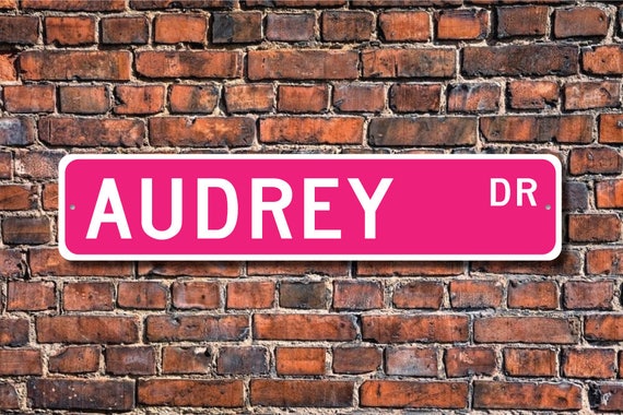 Audrey Audrey Sign Audrey Lover Audrey Gift Child Gift | Etsy