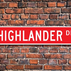 Highlander Highlander Lover Highlander Sign Highlander - Etsy