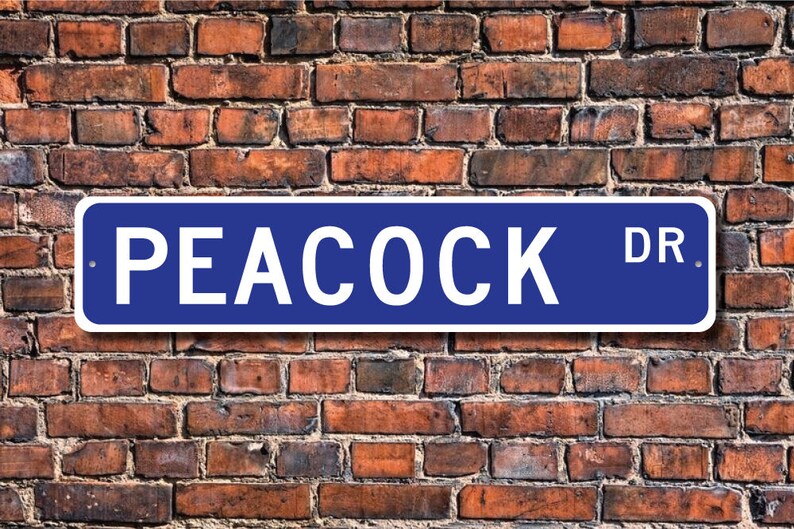 Peacock Peacock Gift Peacock Sign Peacock Decor Peacock - Etsy