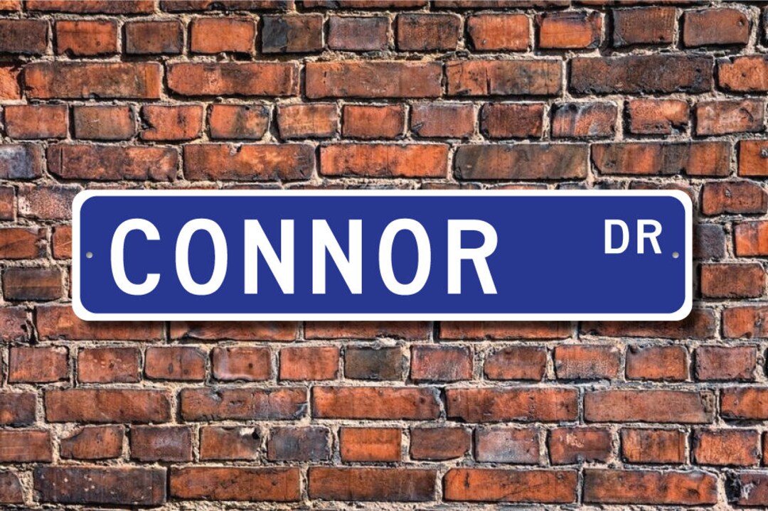 Connor, Connor Sign, Connor Fan, Connor Decor, Child Gift, Grandchild ...