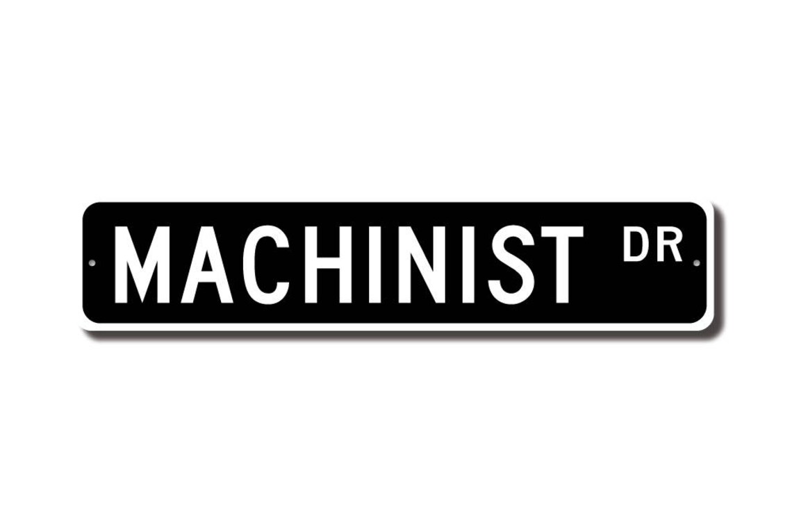 Machinist Machinist Gift Machinist Sign Machine Shop | Etsy