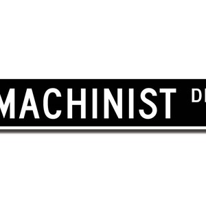 Machinist, Machinist Gift, Machinist Sign, Machine Shop Employee ...