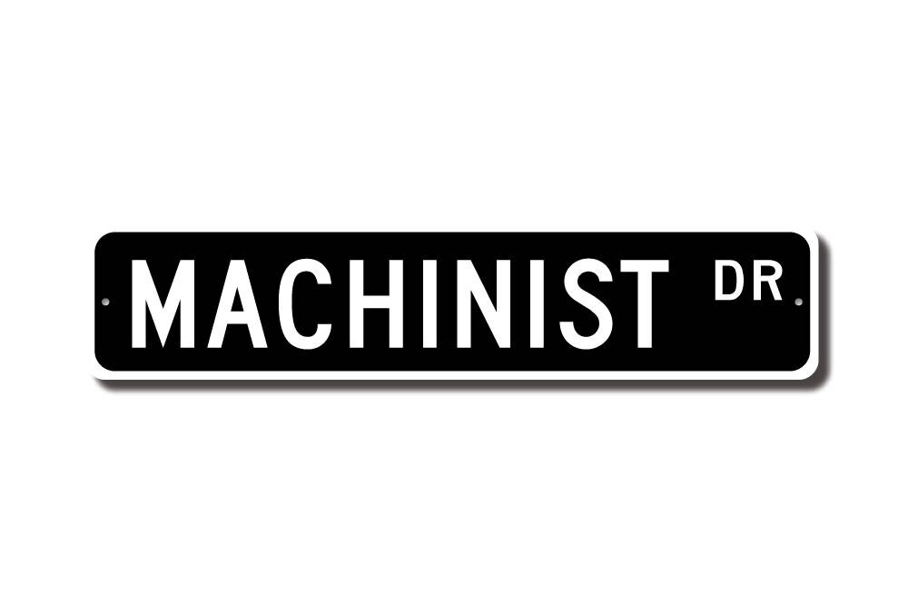 Machinist Machinist Gift Machinist Sign Machine Shop - Etsy