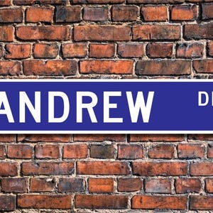 Andrew, Andrew Sign, Andrew Gift, Andrew Decor, Child Gift, Grandchild ...