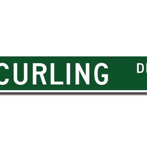 Curling, Curling Sign, Curling Fan, Curling Gift, Stone Sliding on Ice ...