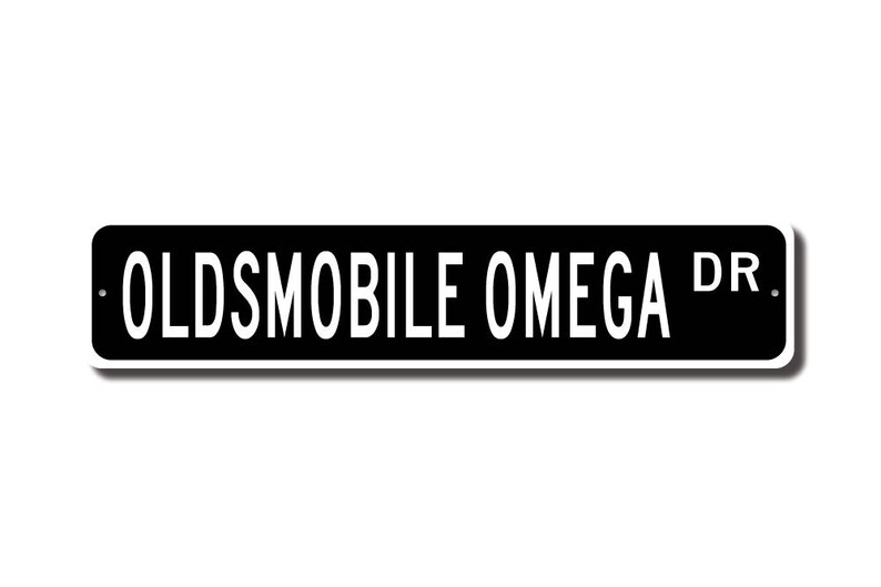 Omega Oldsmobile Omega Oldsmobile Omega Sign Vintage Car - Etsy