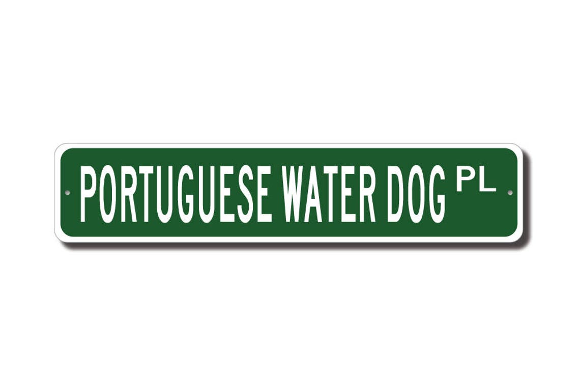 Portuguese Water Dog Portuguese Water Dog Sign Portuguese - Etsy