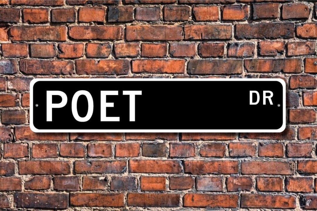 Poet, Poet Gift, Poet Sign, Writer, Poetry Writer, Literature, Poetry ...