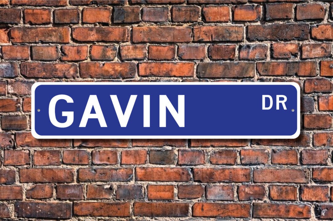 Gavin, Gavin Sign, Gavin Fan, Gavin Decor, Child Gift, Grandchild Gift ...