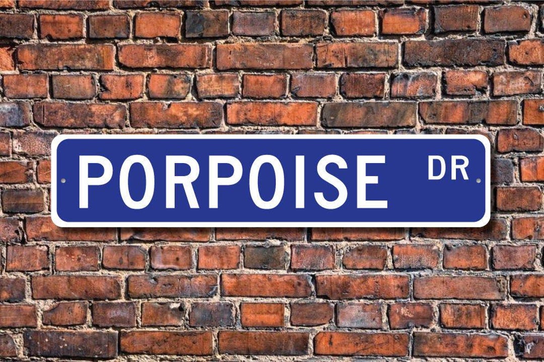 Porpoise, Porpoise Gift, Porpoise Sign, Porpoise Decor, Porpoise Lover ...