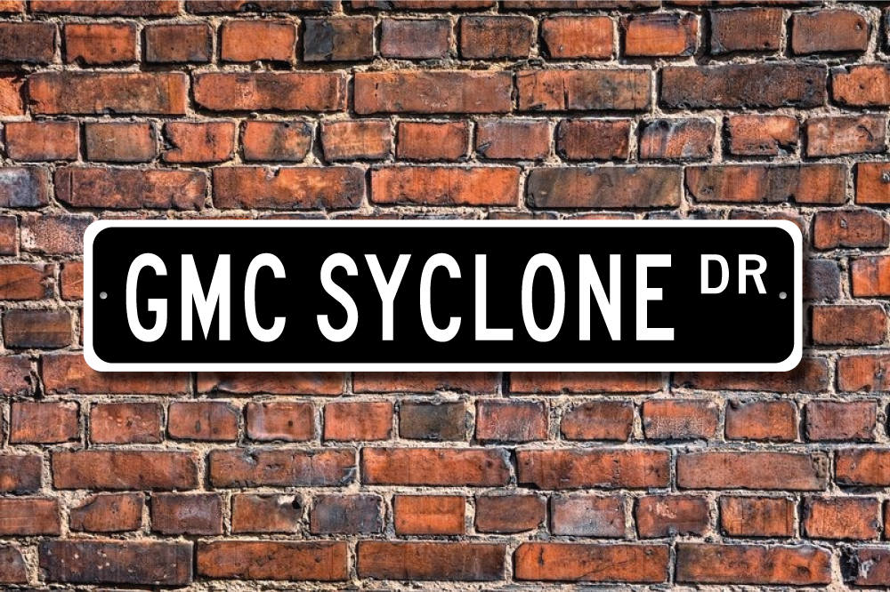 Syclone GMC Syclone GMC Syclone Sign Syclone Lover Small | Etsy