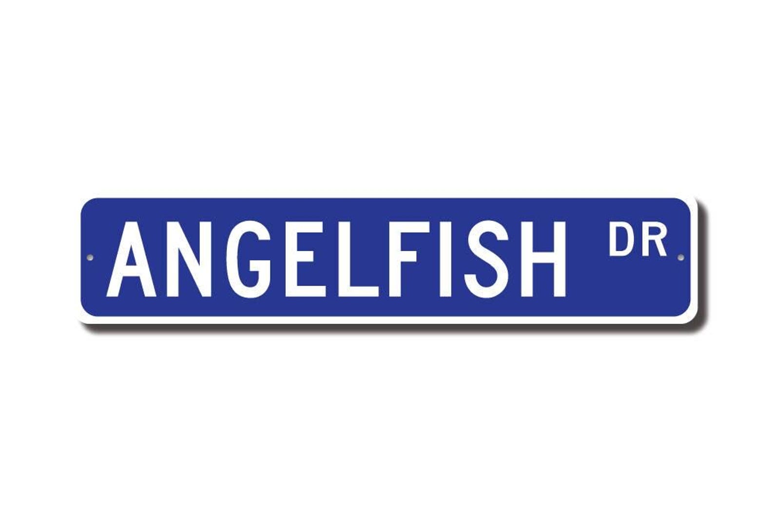 Angelfish, Angelfish Gift, Angelfish Sign, Tropical Fish, Aquarium ...