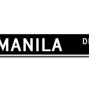 Manila, Manila Sign, Manila Gift, Manila Visitor, Manila Souvenir ...