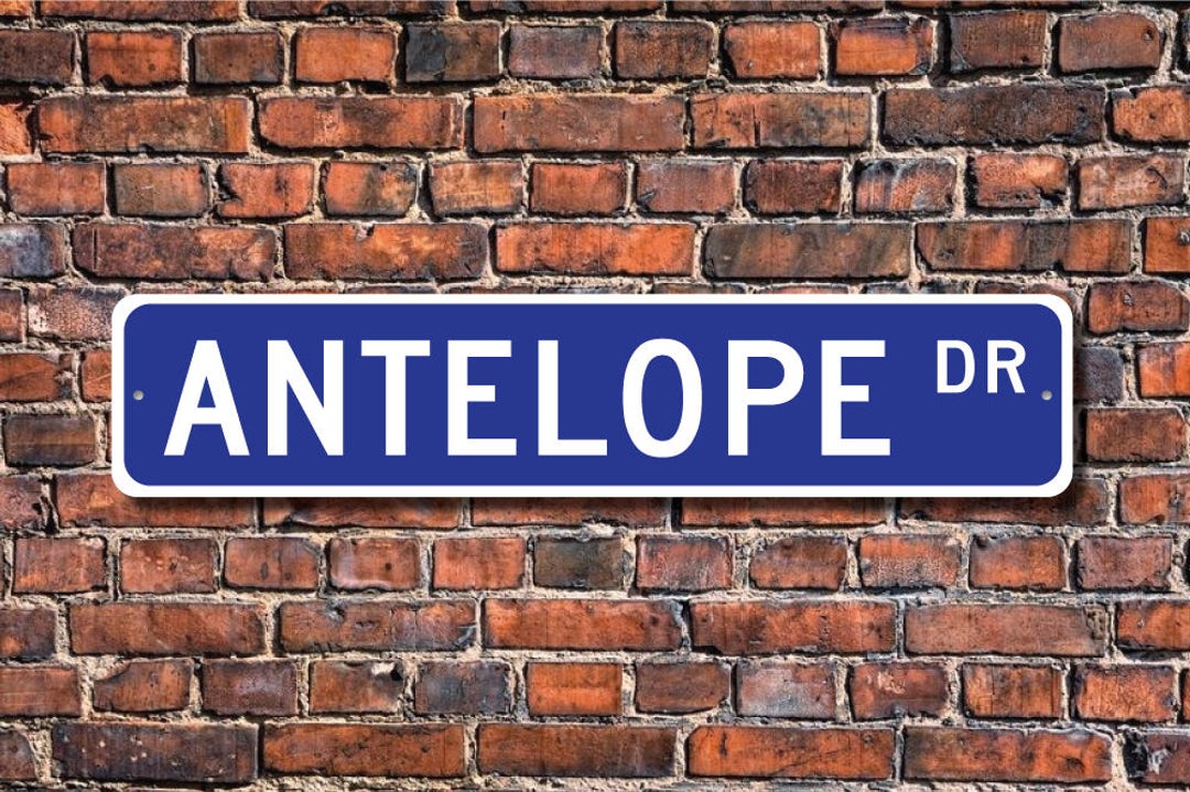 Antelope, Antelope Gift, Antelope Sign, African Animal, Sign for Zoo ...