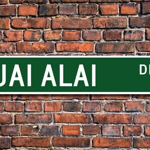 Jai Alai, Jai Alai Sign, Jai Alai Fan, Jai Alai Player, Jai Alai Gift ...