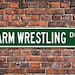 Arm Wrestling, Arm Wrestling Gift, Arm Wrestling Sign, Arm Wrestling ...