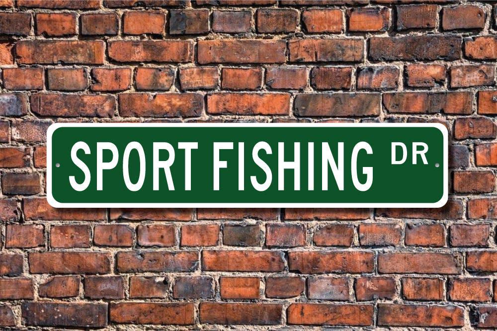Sport Fishing, Sport Fishing Sign, Sport Fishing Fan, Sport Fishing ...