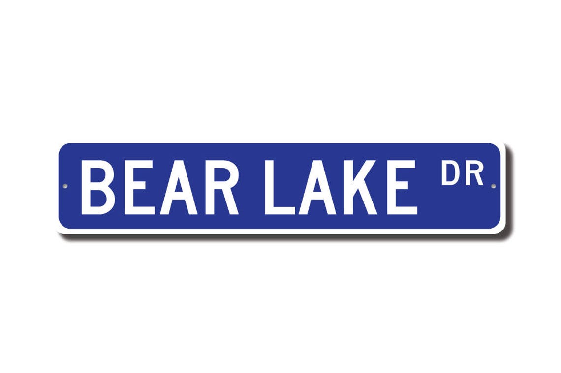 Bear Lake Bear Lake Sign Favorite Lake Bear Lake Visitor - Etsy