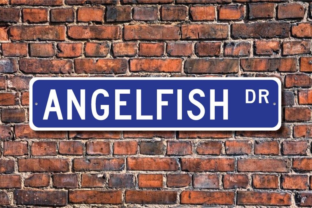 Angelfish, Angelfish Gift, Angelfish Sign, Tropical Fish, Aquarium ...