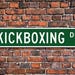 Kickboxing Kickboxing Sign Kickboxing Fan Kickboxing | Etsy